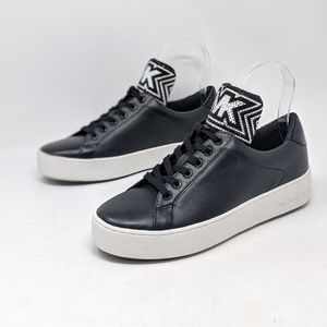 Michael Kors | Shoes | Michael Kors Mindy Sneaker Lace Up Leather ...